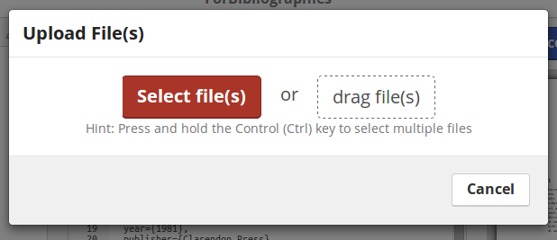 Using bibliographies on Overleaf - Overleaf, Éditeur LaTeX en ligne Using bibliographies on Overleaf - Overleaf, Éditeur LaTeX en ligne