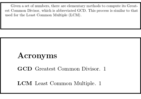 Glossaries - Overleaf, Éditeur LaTeX en ligne