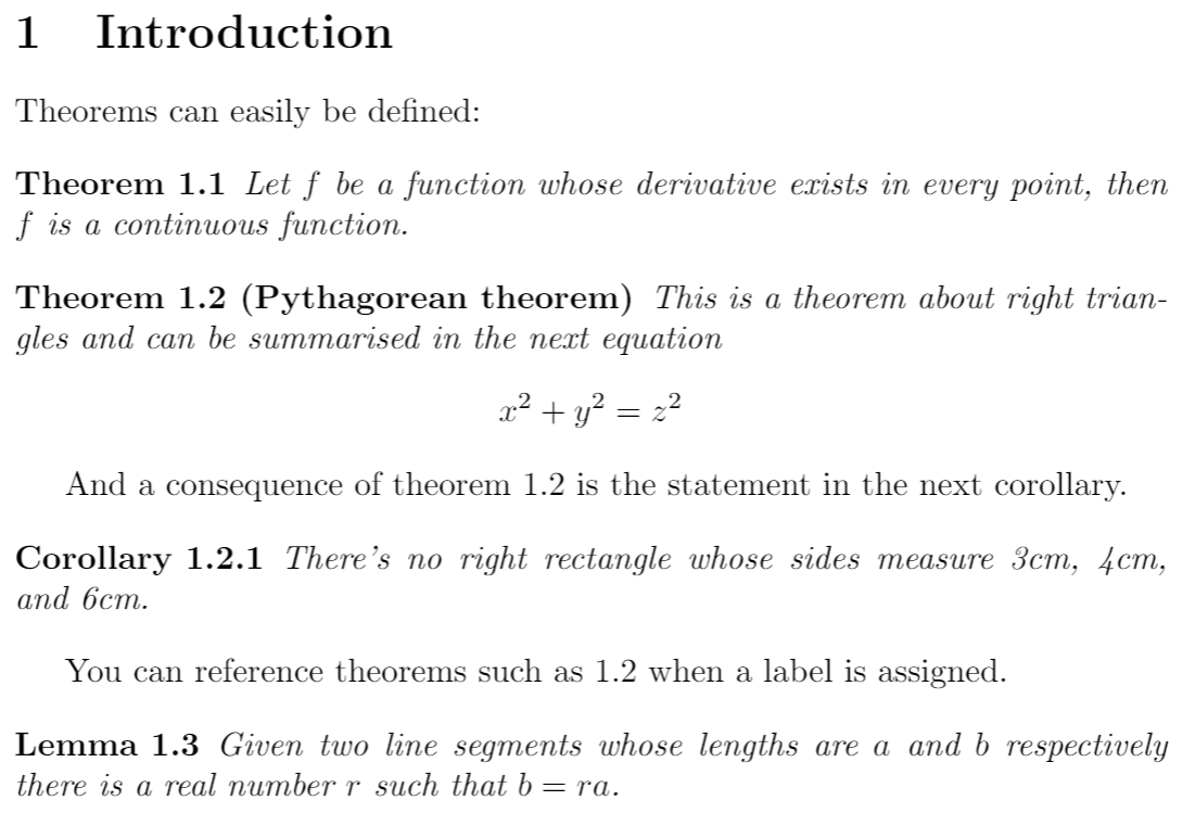Lemma Math Lemma Math