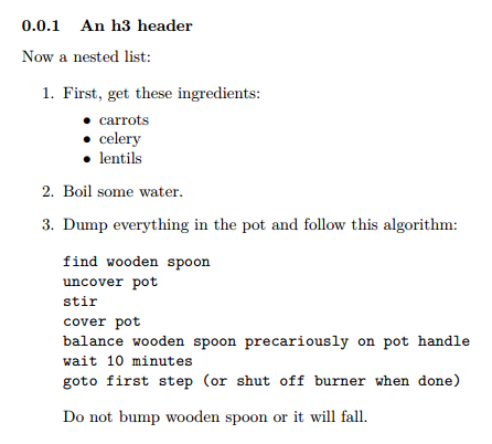 Writing Markdown in LaTeX Documents - Overleaf, Online LaTeX Editor