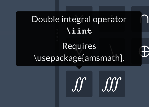 Using The Symbol Palette In Overleaf Overleaf Online LaTeX Editor