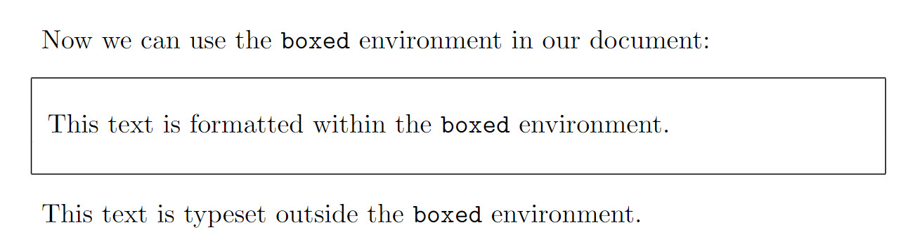 Environments Overleaf Online LaTeX Editor