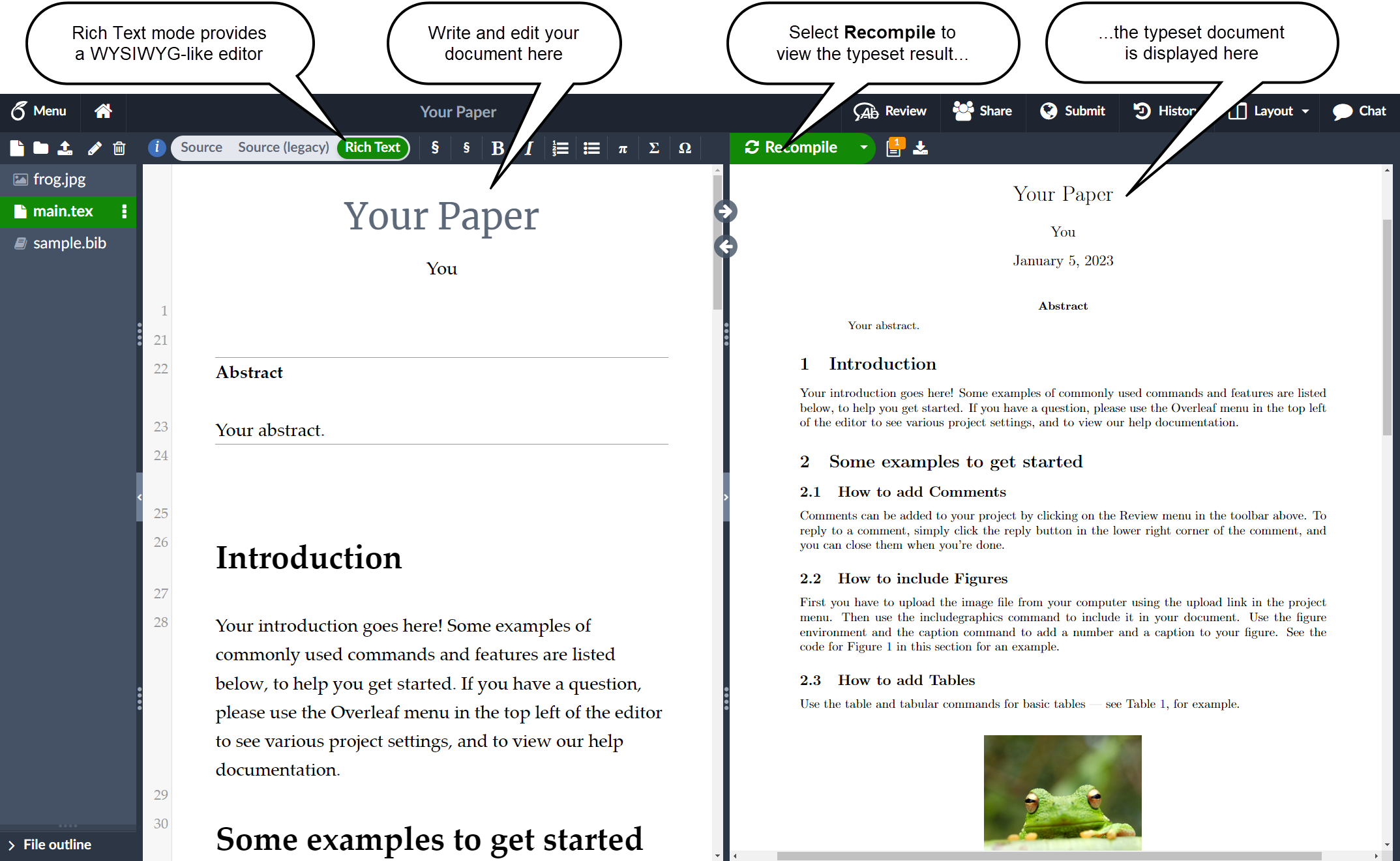How Do I Use Overleaf Overleaf LaTeX 
