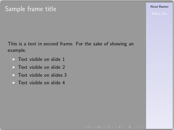 Beamer - Overleaf, Online LaTeX editor