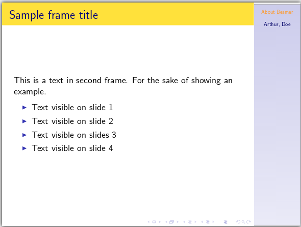 Beamer - Overleaf, Editor LaTeX online